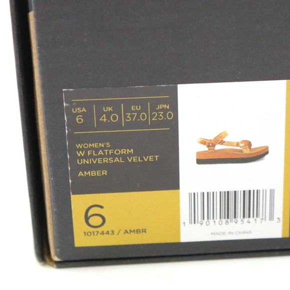 Teva | Shoes | Teva Flatform Universal Velvet Amber Sandals New | Poshmark